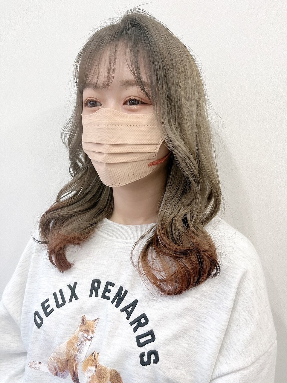 ミルクティーベージュ【キツネカラー】:L180013502|ヘアー ミルクティーベージュ【キツネカラー】:L180013502|ヘアー