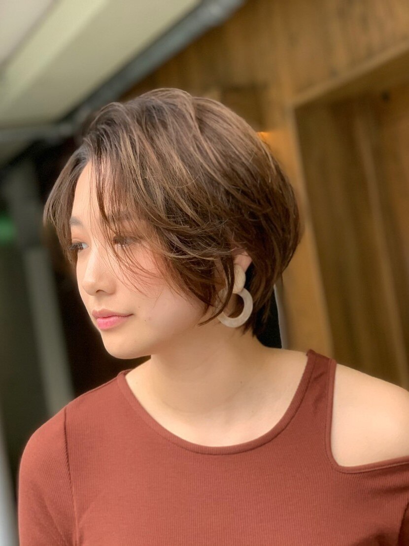 札幌G grow】大人カッコイイ☆横顔美人ショート◎20代30代40代 札幌G grow】大人カッコイイ☆横顔美人ショート◎20代30代40代