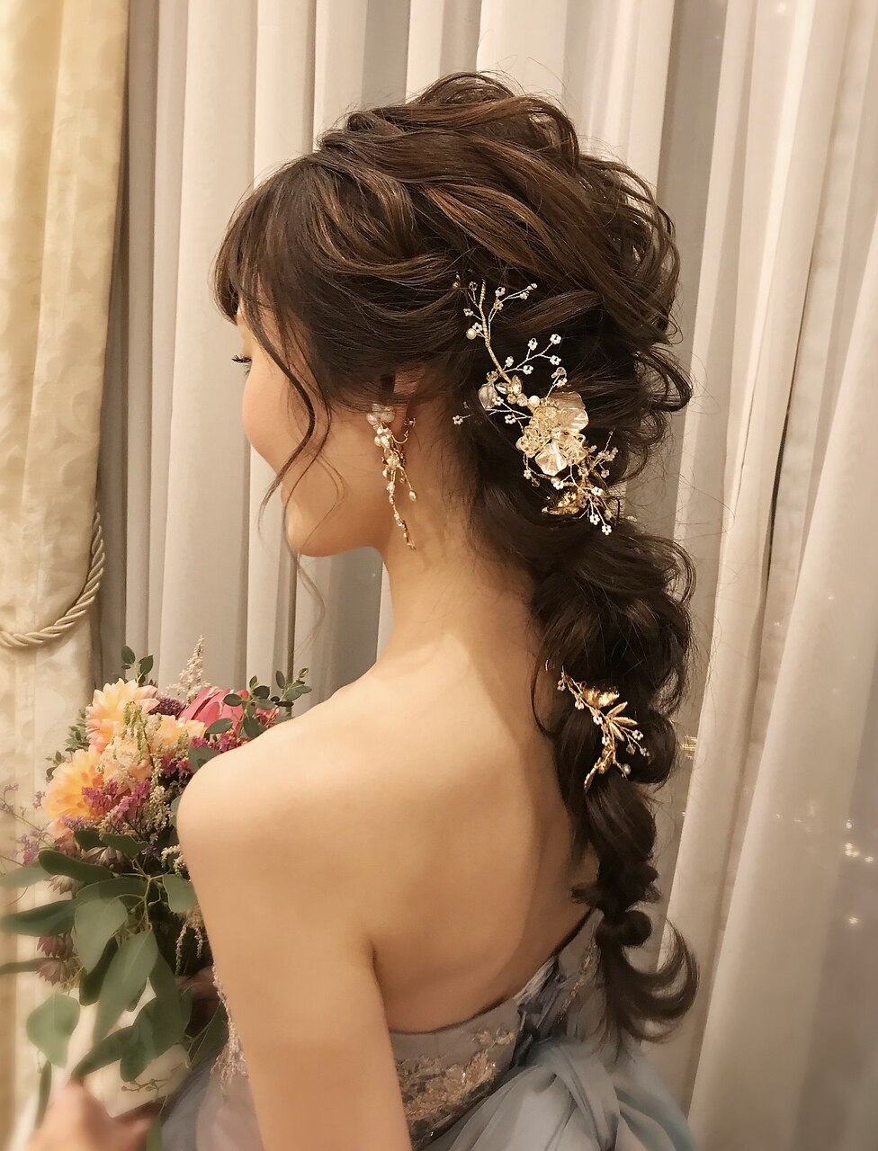 ヘアセット専門店Mature』ブライダル編み下ろしラプンツェル ヘアセット専門店Mature』ブライダル編み下ろしラプンツェル