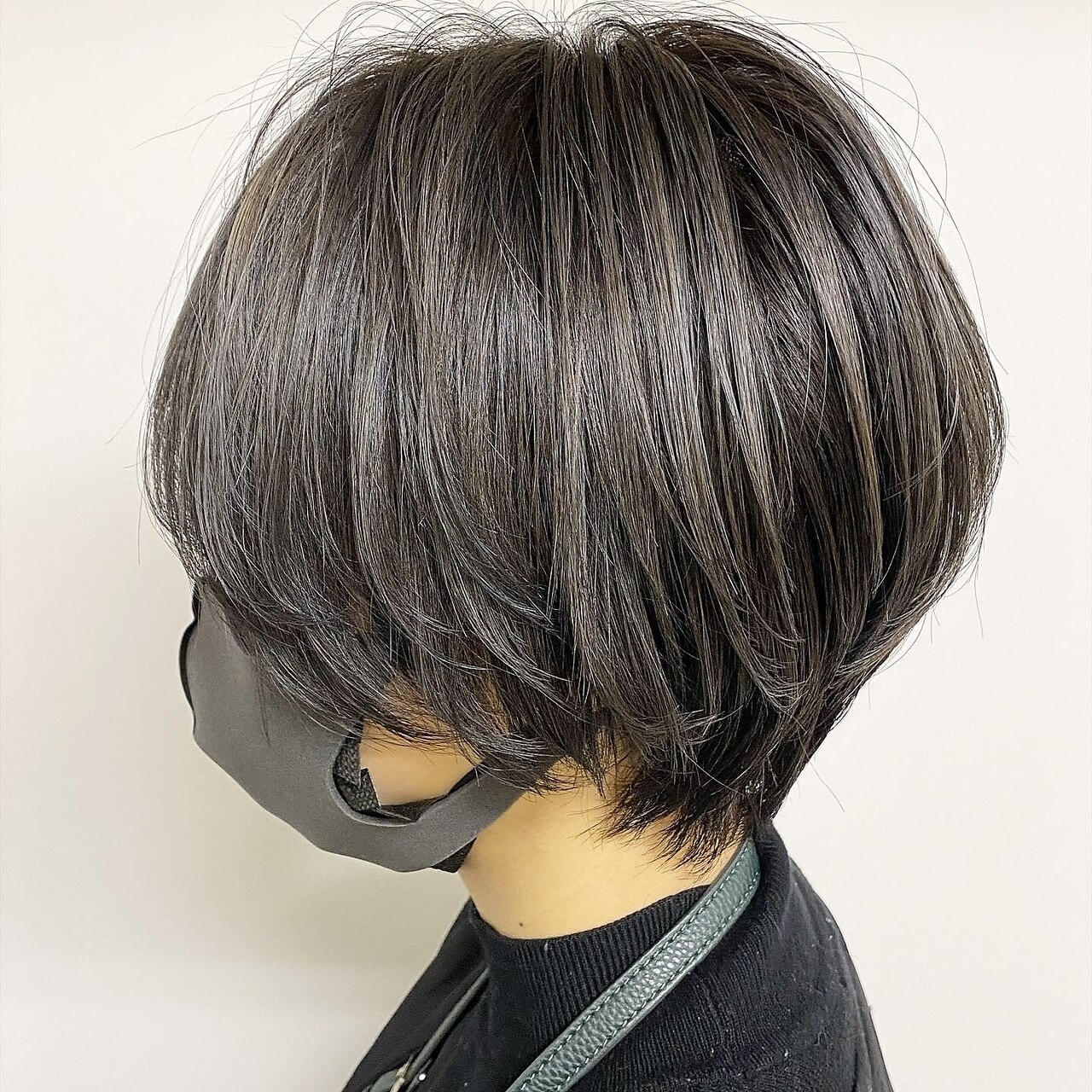 ショートヘア×シルバーグレージュ:L169411062|ラフヘアー(LaF ショートヘア×シルバーグレージュ:L169411062|ラフヘアー(LaF