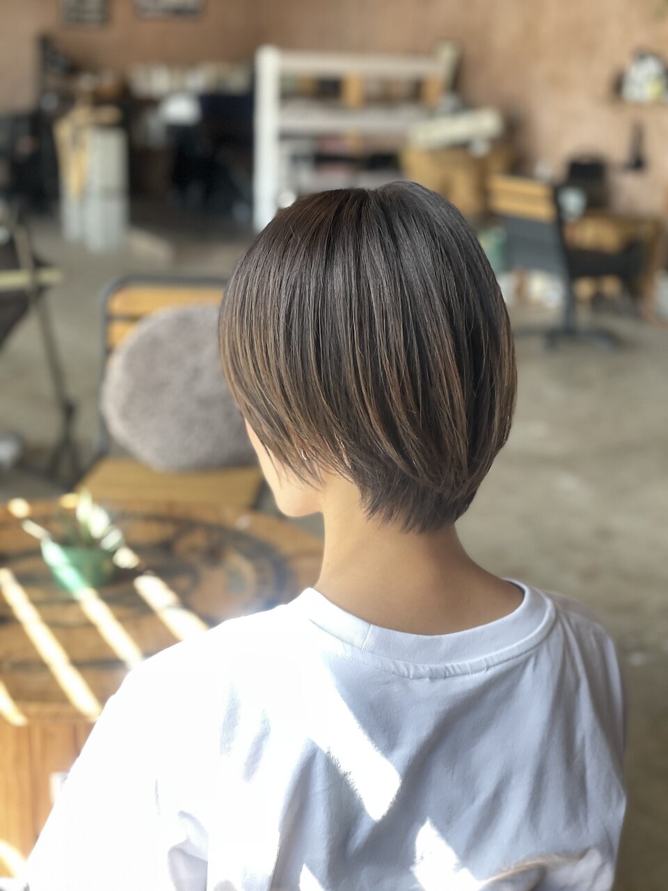 グラデーションボブ×グラデーションカラー ショートボブ グラデーションボブ×グラデーションカラー ショートボブ