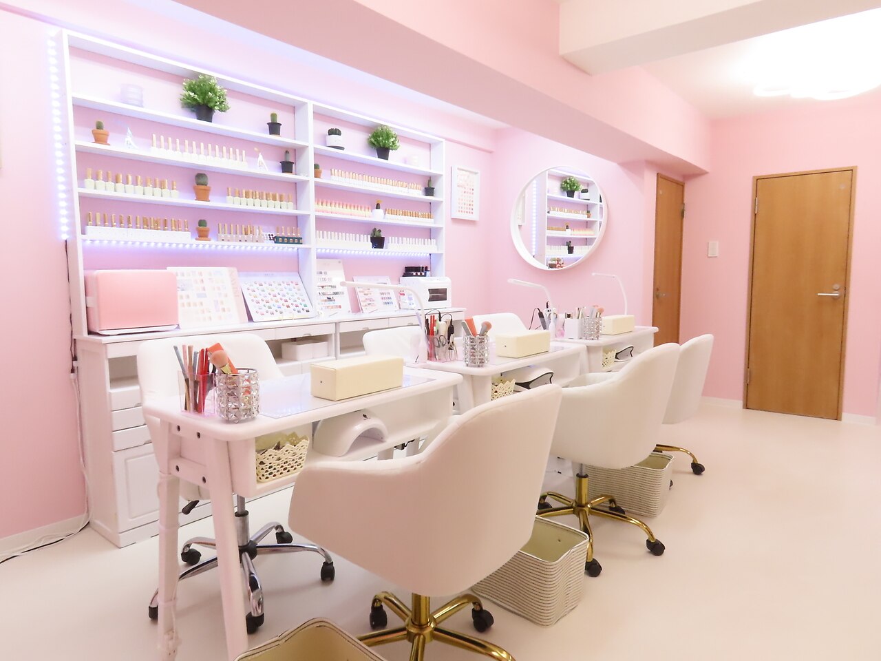 Beauty nail salon store